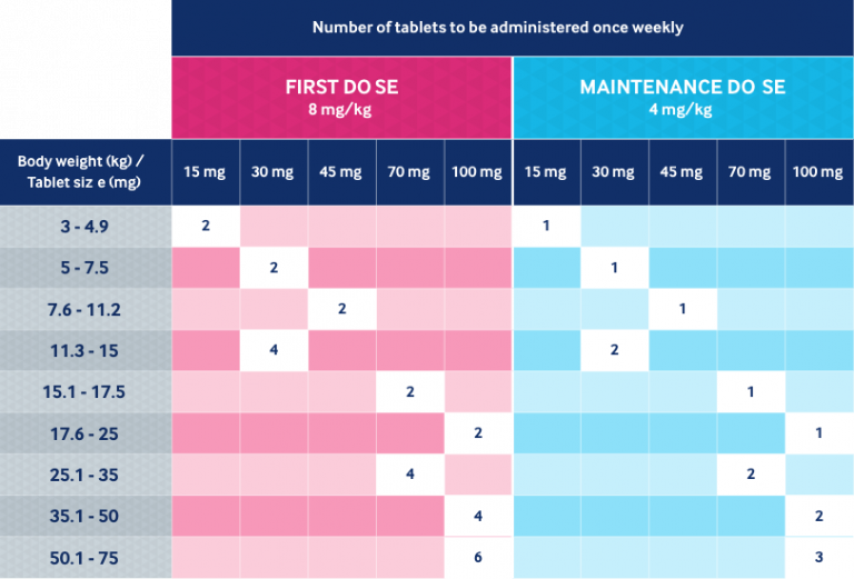 Daxocox for Dogs - Simple Weekly Dosing for Relief - Cura